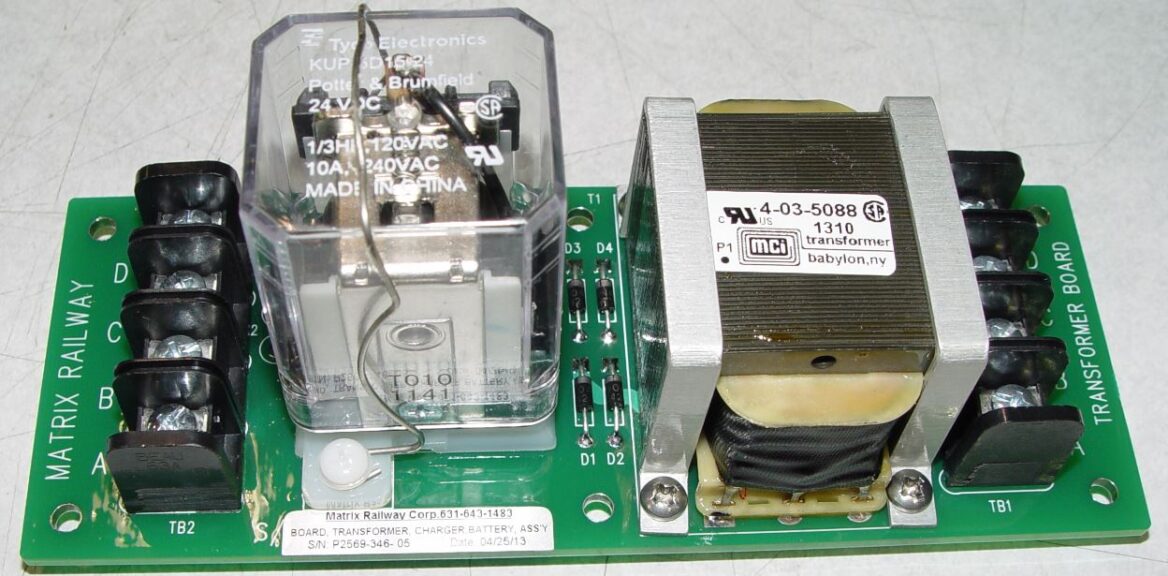 Model 204, Transformer Board - Matrix Railway Corporation®