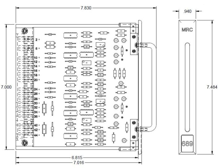 Model 468, FD689 Frequency DC to DC Converter Board - Matrix Railway ...